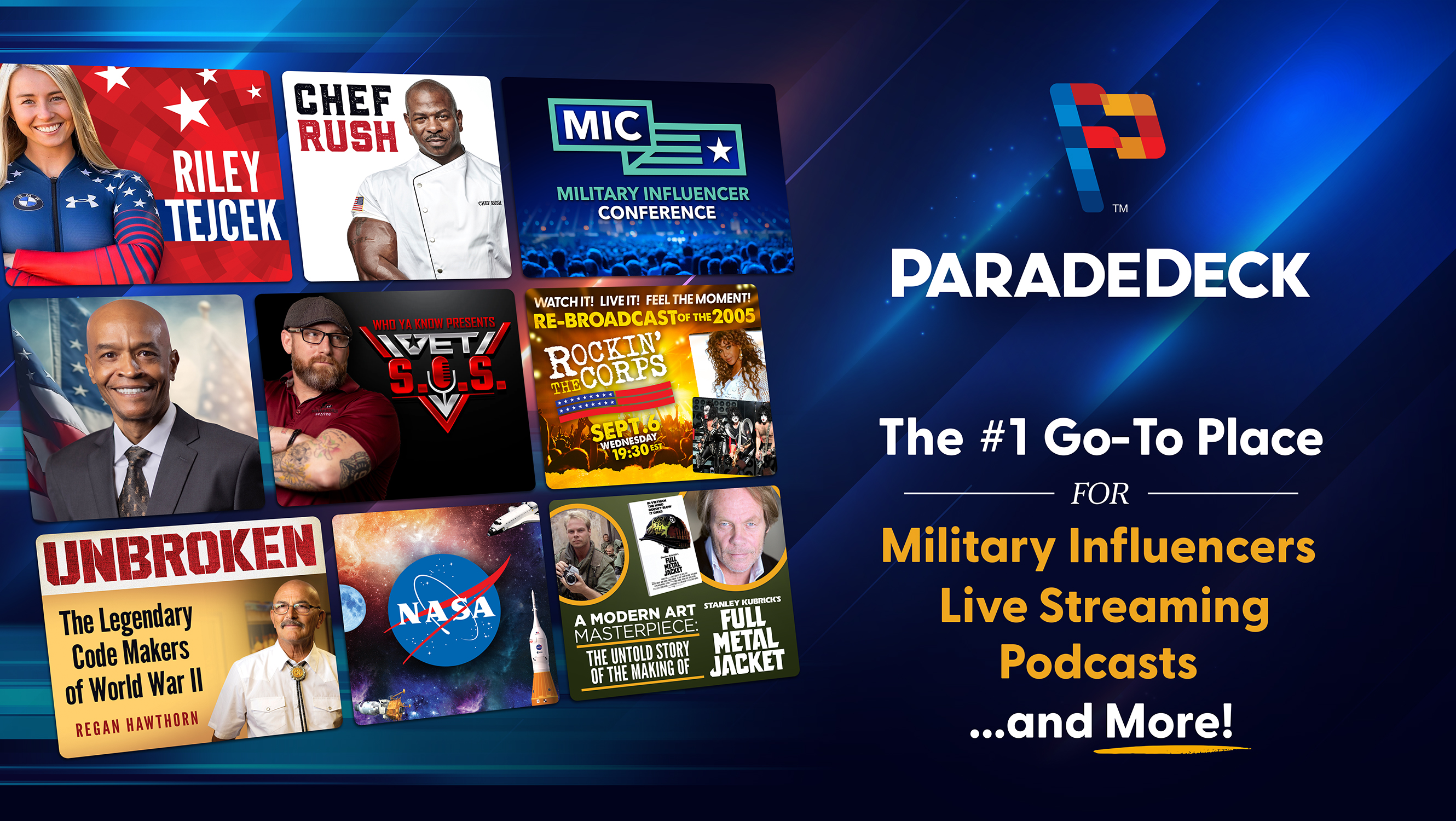 Parade Deck - The #1 Go-to Place for Military Podcasts, Influencers ...